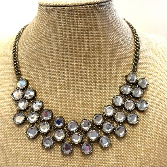 Erica Lyons | Jewelry | Nwt Erica Lyons Necklaceantique Gold Tone W 3 ...